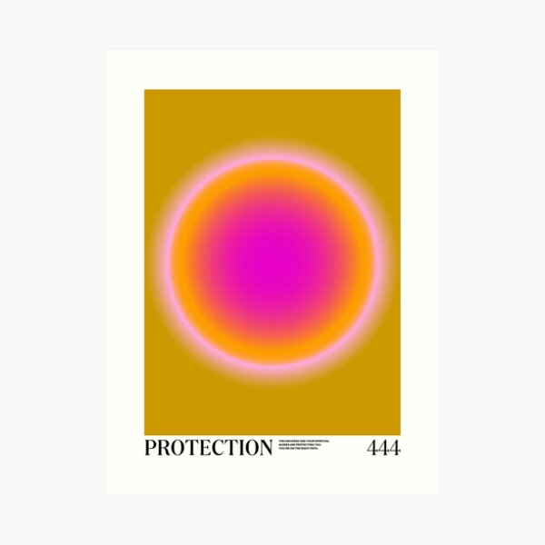 "Angel Number 444 Protection Print" Art Print for Sale by tiger-spirit ...
