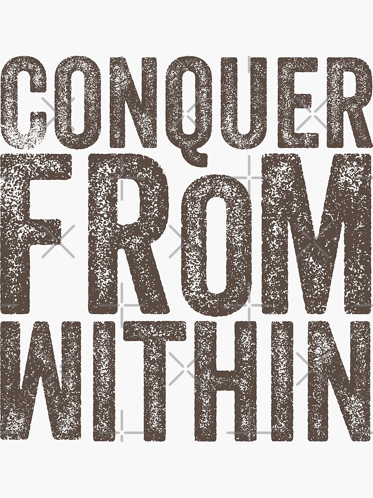 "Conquer" Sticker for Sale by purnomatra | Redbubble