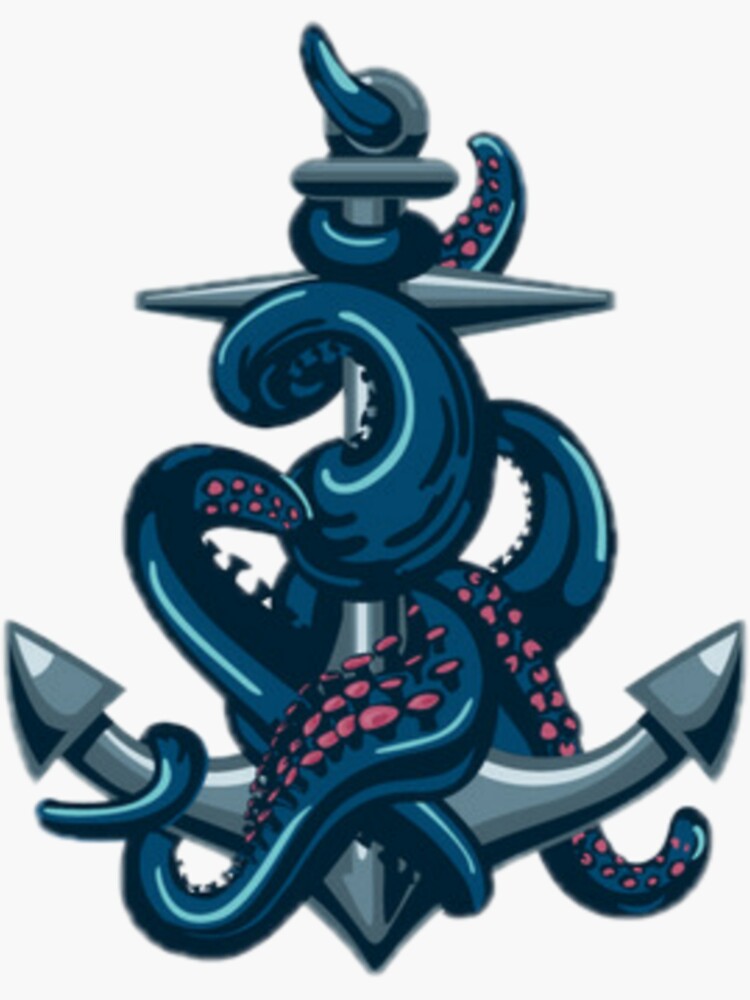 "Seattle Kraken " Sticker for Sale by MarthaVeronic | Redbubble