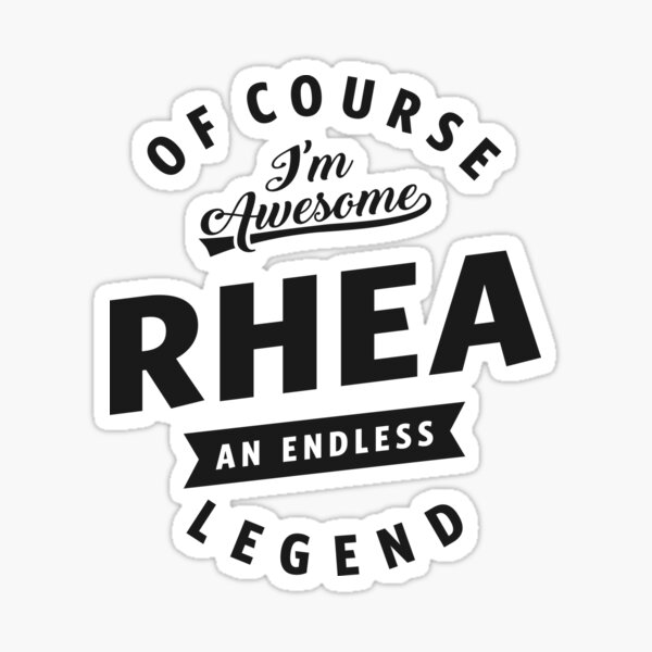 "Rhea" Sticker for Sale by cidolopez | Redbubble