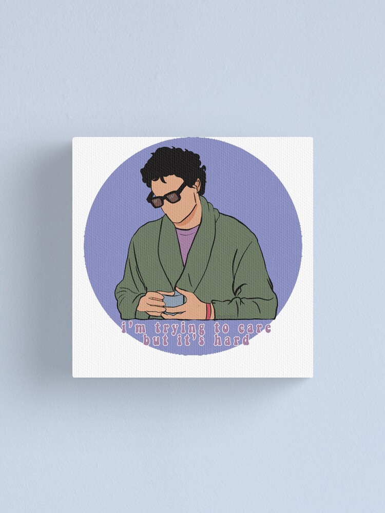 "Pedro pascal fan art" Canvas Print for Sale by munizart | Redbubble