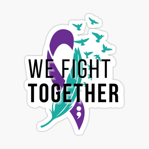 "We Fight Together" Sticker for Sale by csiomegazeta21 | Redbubble