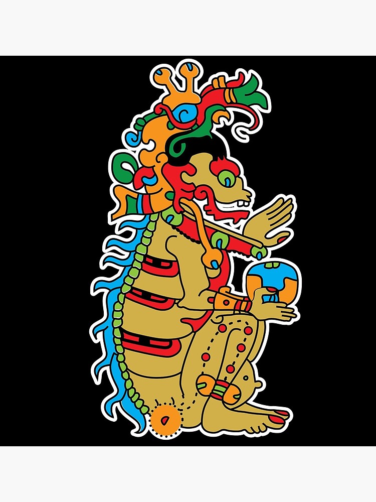 "Mayan Ah Puch" Poster for Sale by signsandsymbols | Redbubble