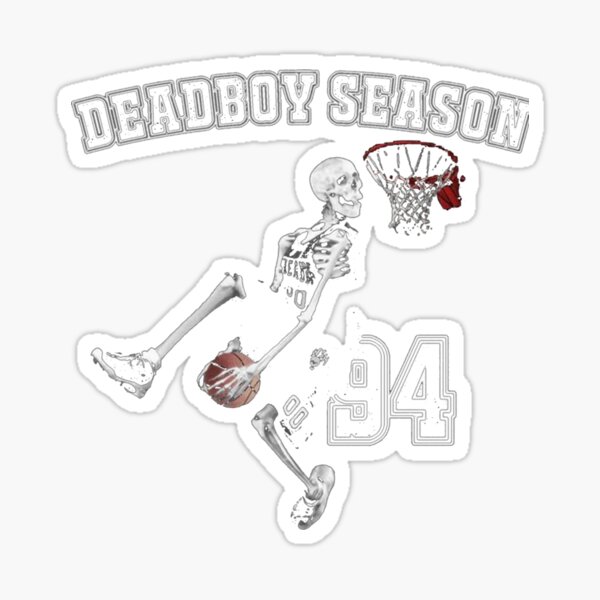 "DEADBOY SEASON 94 " Sticker for Sale by PhulkariTiger | Redbubble
