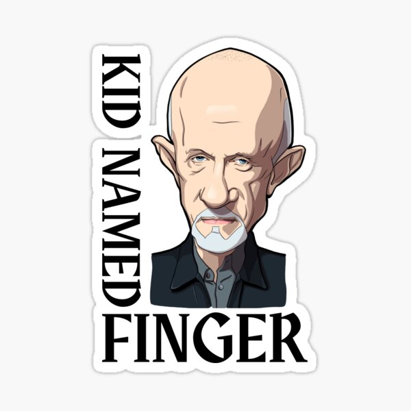 "kid named finger - lovely meme" Sticker for Sale by Kolibali | Redbubble