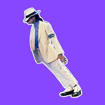 "Smooth Criminal stickers" Sticker for Sale by Zainab Rainbow | Redbubble