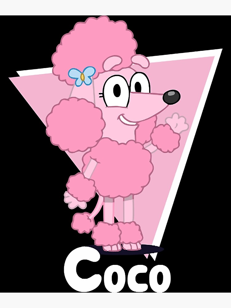 "Blueys Coco Fresh Design" Poster for Sale by poppyballard918 | Redbubble