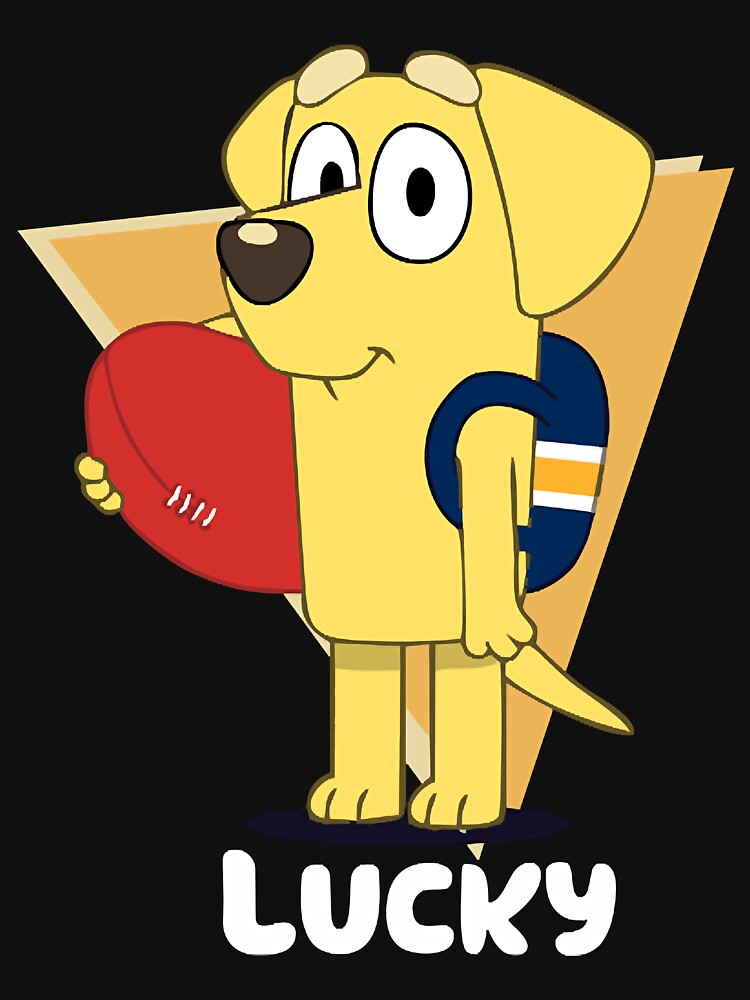 "Blueys Lucky bluey cartoon" T-shirt for Sale by poppyballard918 ...