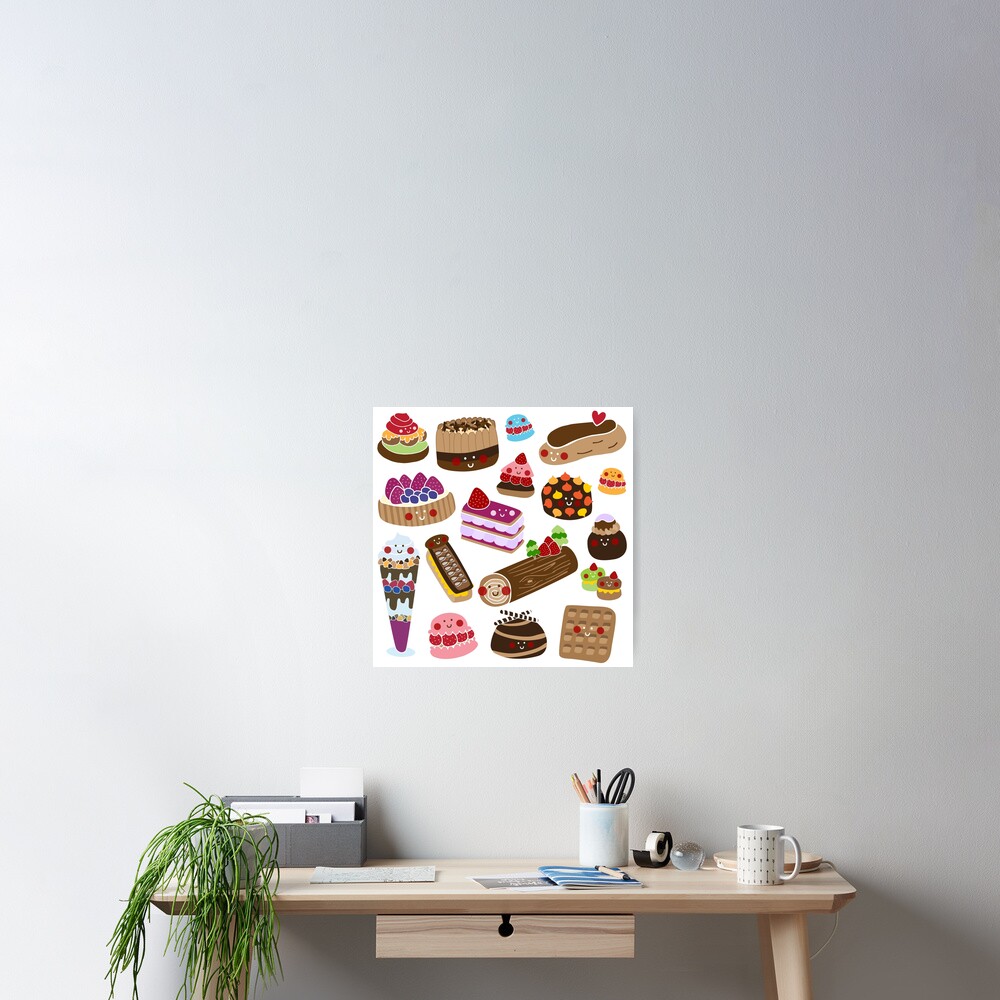"Sweet tooth" Poster by littleredcheeks | Redbubble