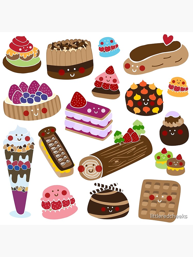"Sweet tooth" Poster by littleredcheeks | Redbubble