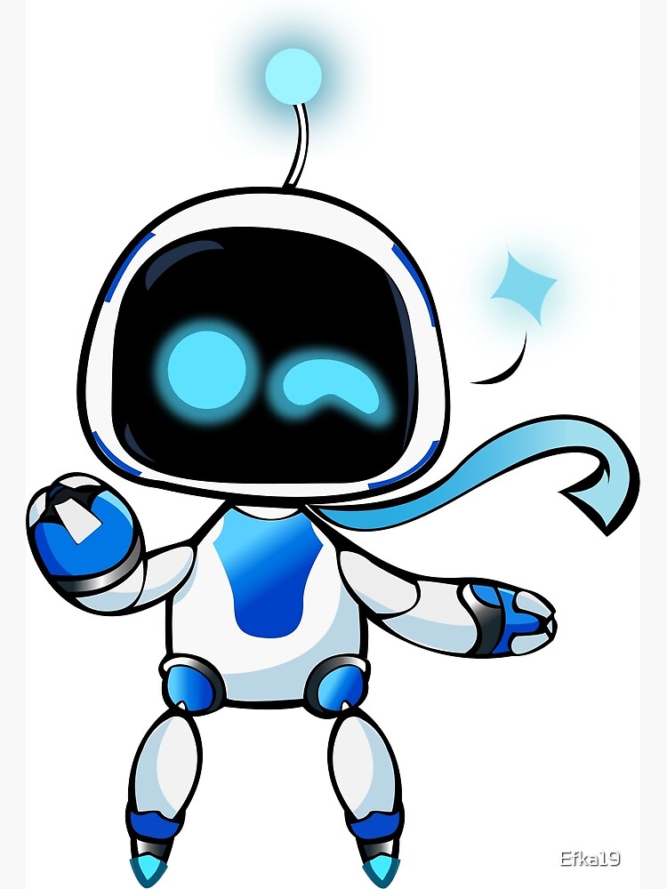 "Astrobot Wink" Poster for Sale by Efka19 | Redbubble