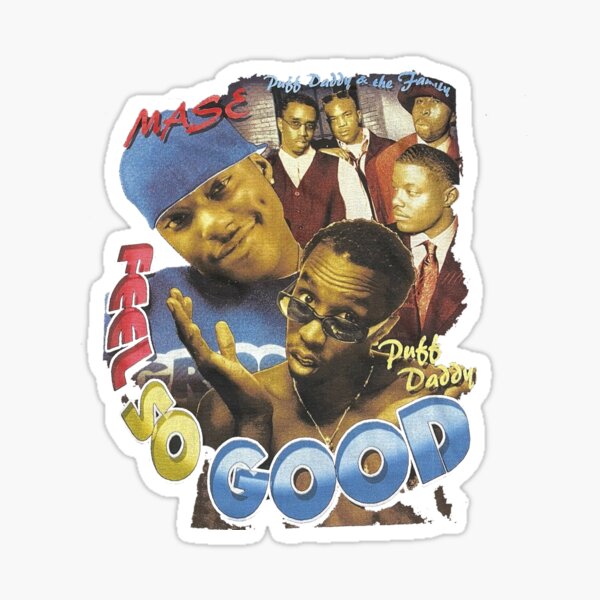 "Mase Puff Daddy vintage design" Sticker for Sale by EinKopfFetzen ...