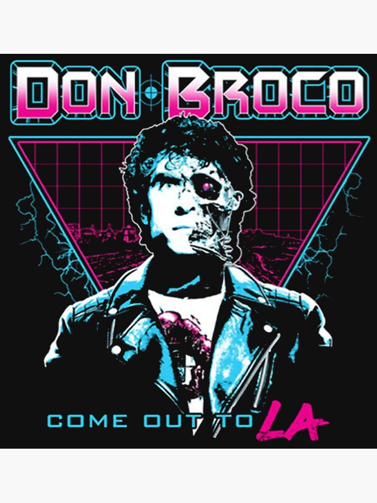 "don broco" Sticker for Sale by cburfordrk | Redbubble