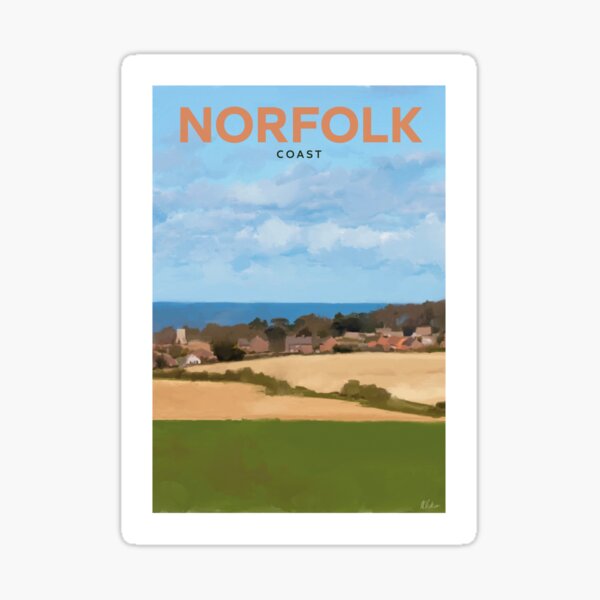 "Norfolk Coast" Sticker for Sale by markvickers41 | Redbubble
