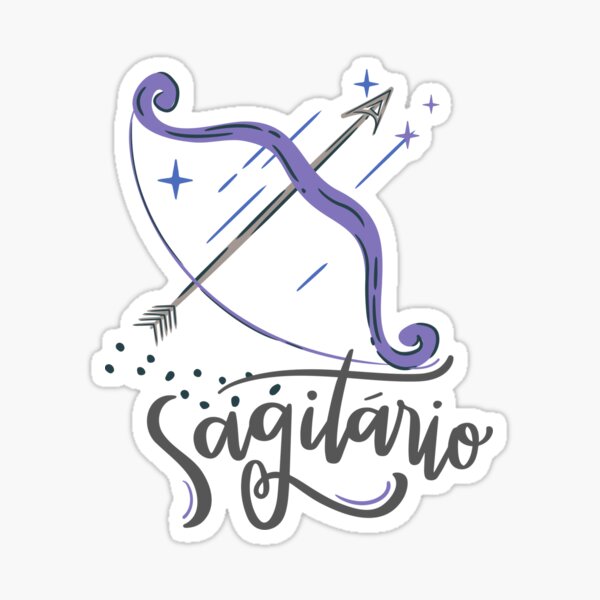 "SAGITARIO " Sticker for Sale by MirillaShop | Redbubble