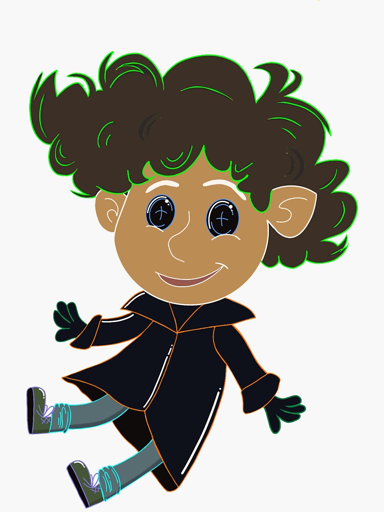 "Wybie doll" Sticker for Sale by anahias01 | Redbubble