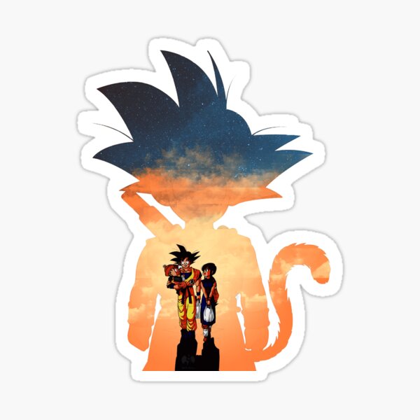 " Dragon Balls - Guko" Sticker for Sale by mprodart | Redbubble