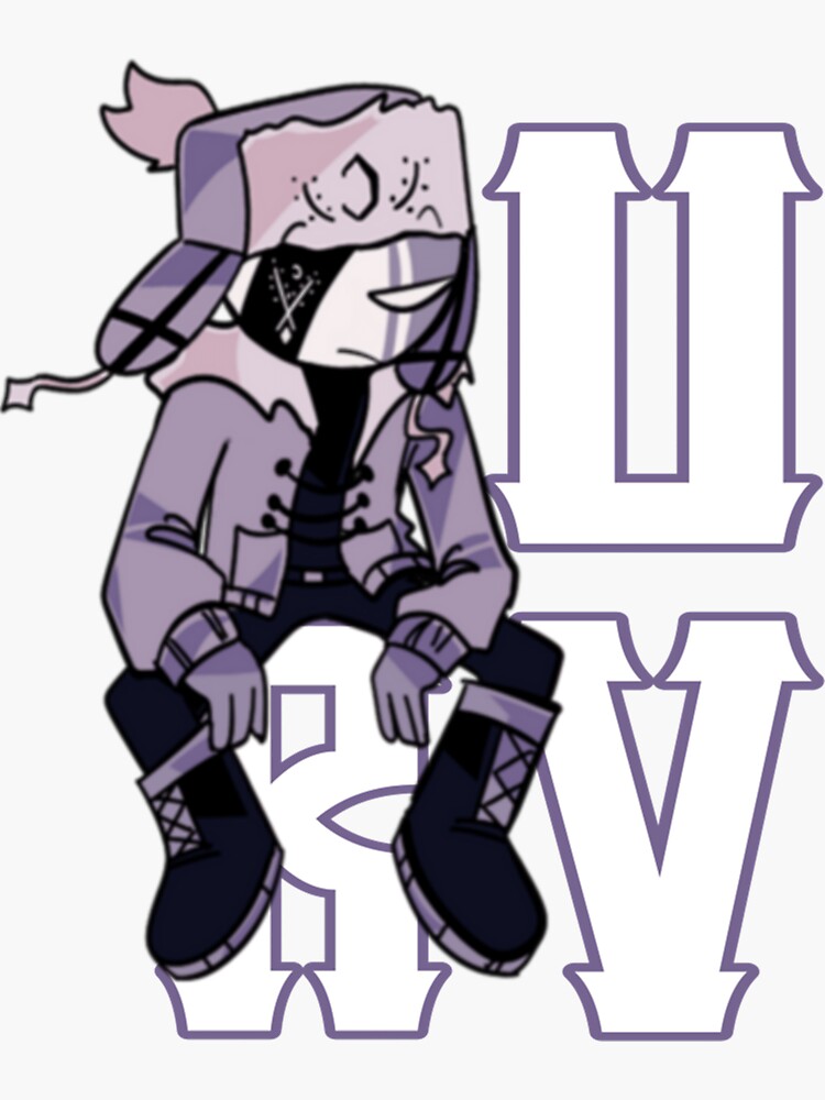 "Fnf ruv Friday Night Funkin" Sticker for Sale by DavidCurl9207 | Redbubble