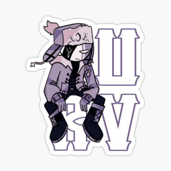 "Fnf ruv Friday Night Funkin" Sticker for Sale by DavidCurl9207 | Redbubble