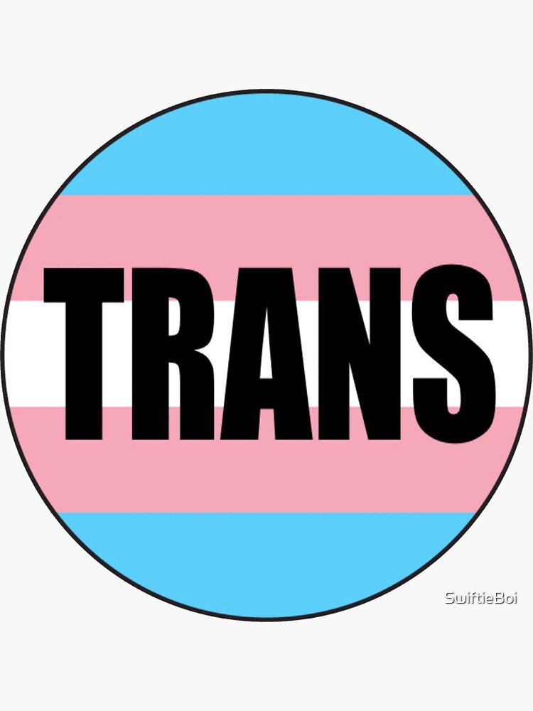 "Trans" Sticker for Sale by SwiftieBoi | Redbubble