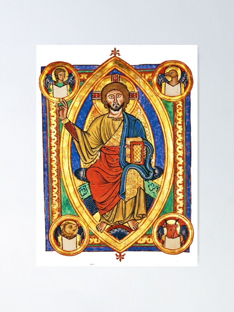 "The Logos Enthroned" Poster for Sale by JamesKentRidley | Redbubble