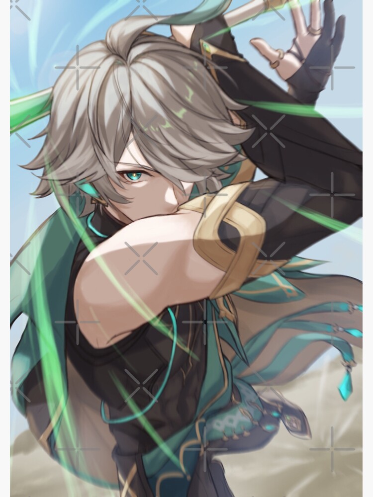 "Al Haitham - Genshin Impact - Official Dendro" Sticker for Sale by ...