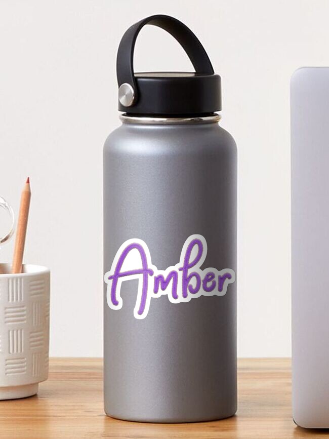 "Amber Name Gift " Sticker for Sale by TrendingNow33 | Redbubble