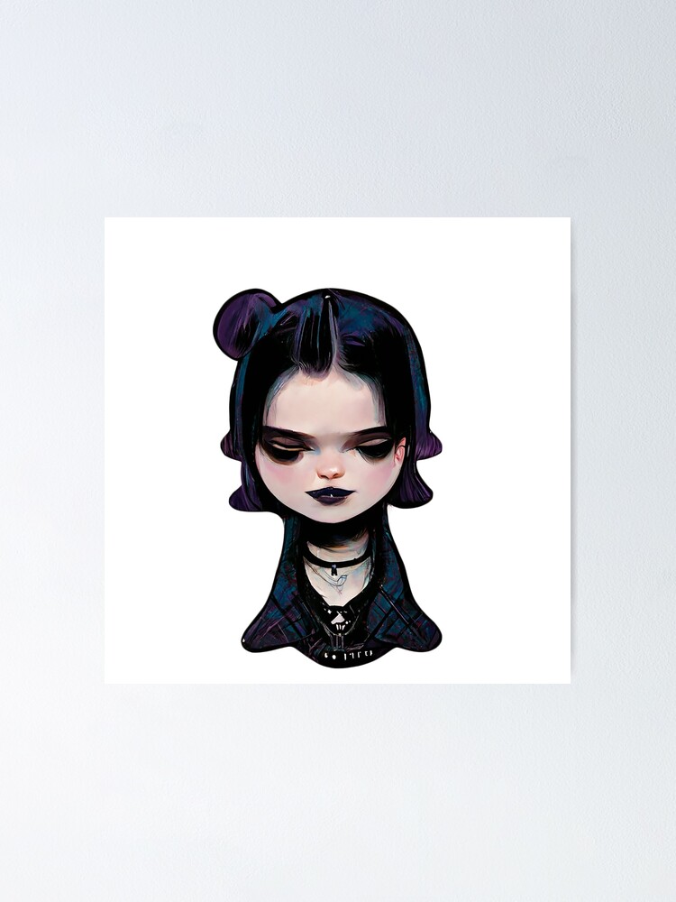 "Emo Girl" Poster for Sale by Reijo12 | Redbubble