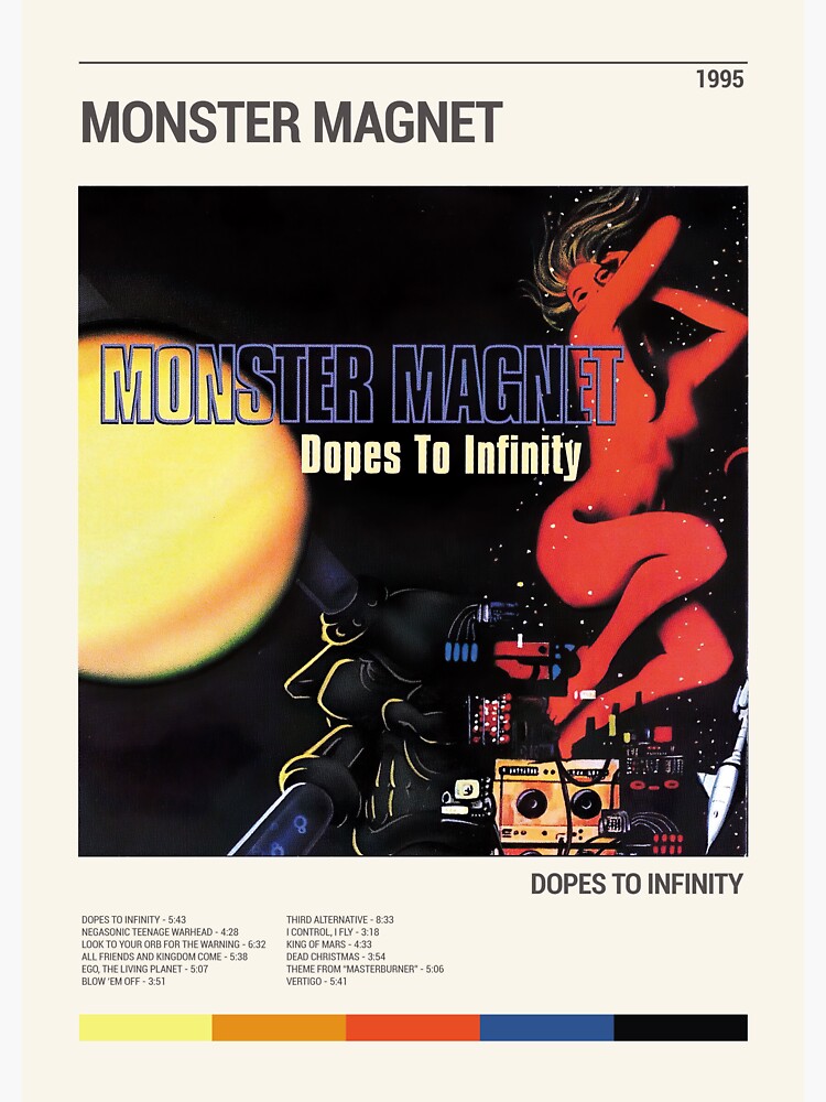 "MONSTER MAGNET band DOPES TO INFINITY album Cover MONSTER MAGNET ...