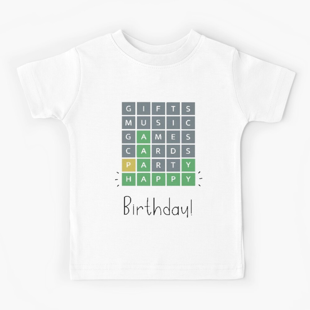 "Wordle Inspired Happy Birthday Card , Happy Friendship Day Emoji,Happy ...