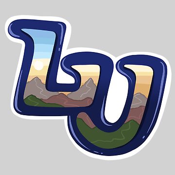 "Liberty University Logo monogram view" Sticker for Sale by valbecerra ...