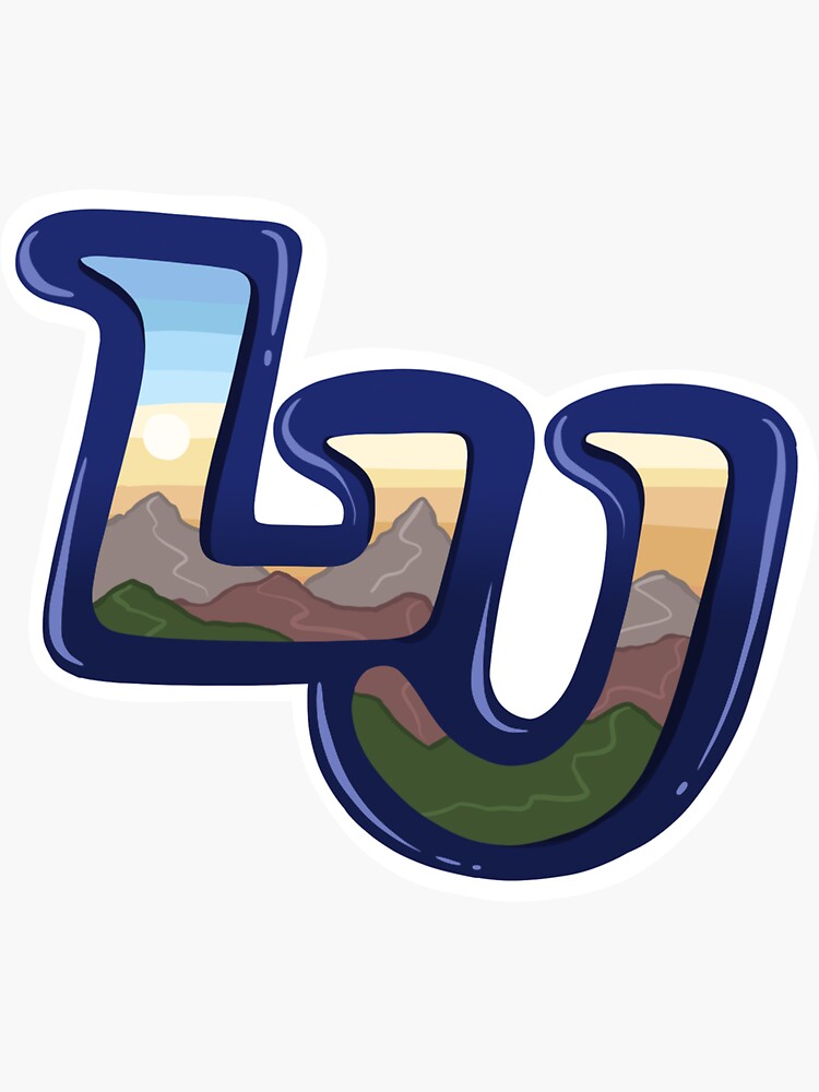 "Liberty University Logo monogram view" Sticker for Sale by valbecerra ...