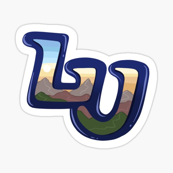 "Liberty University Logo monogram view" Sticker for Sale by valbecerra ...