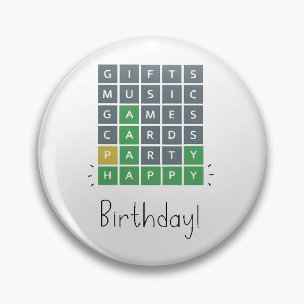 "Wordle Inspired Happy Birthday Card , Happy Friendship Day Emoji,Happy ...