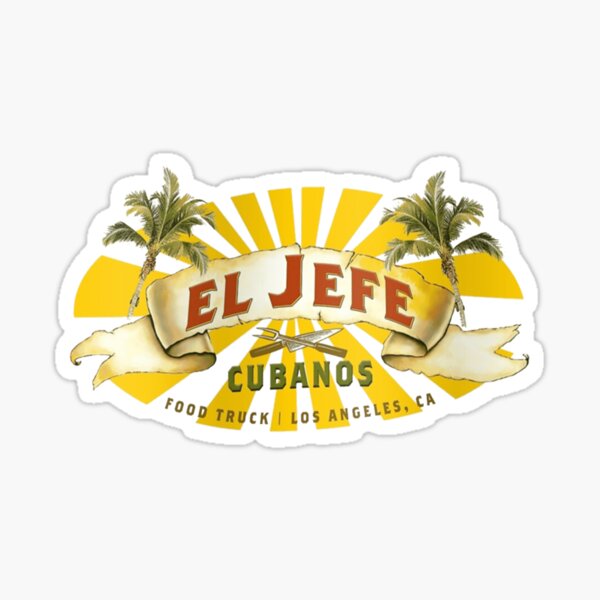 "Food truck logo in the movie chef - El Jefe cubanos jon favreau ...