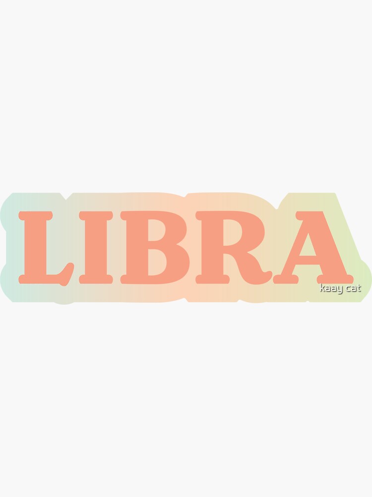 "Libra Zodiac Boho Sticker" Sticker for Sale by klynncreativeco | Redbubble