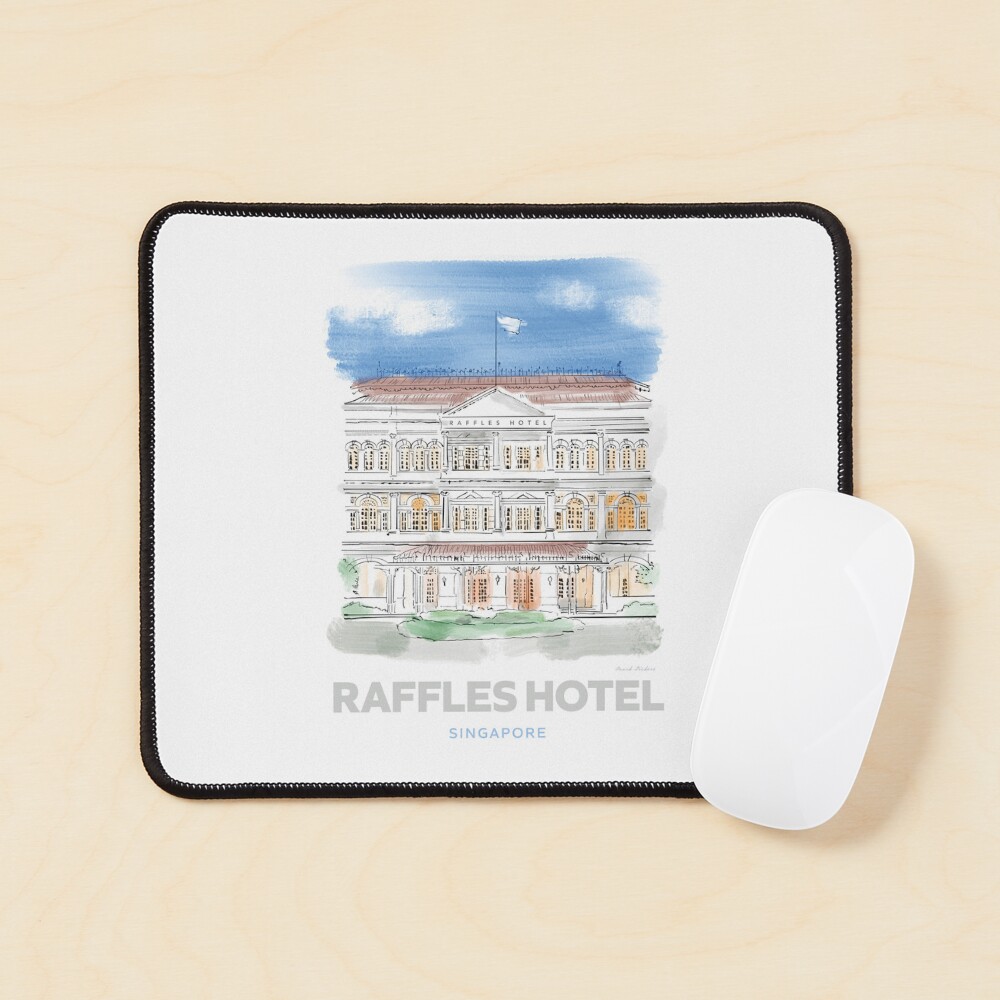 "Raffles Hotel Singapore Art" Poster for Sale by markvickers41 | Redbubble
