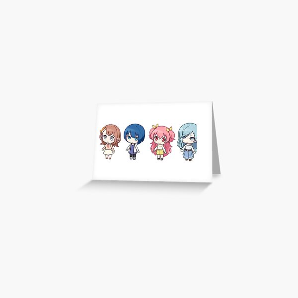 "More More Jump ! Chibis" Greeting Card for Sale by oyasuminana | Redbubble