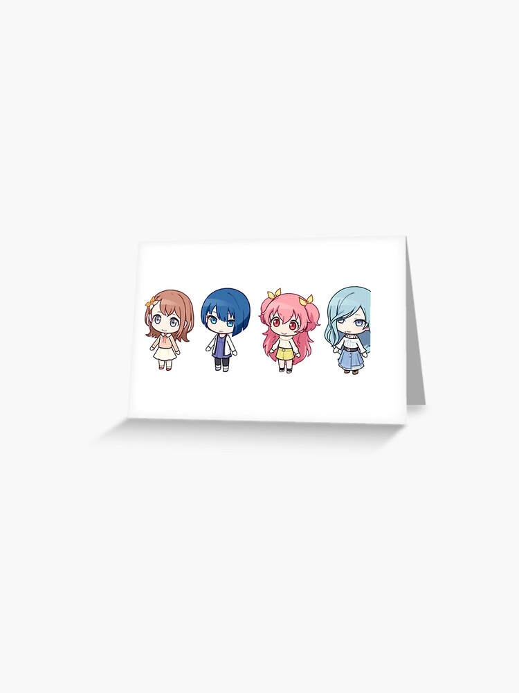 "More More Jump ! Chibis" Greeting Card for Sale by oyasuminana | Redbubble