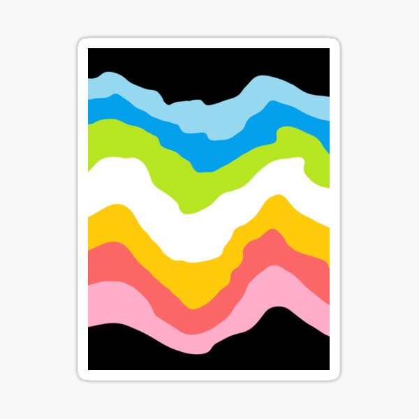 "Queer/questioning pride flag" Sticker for Sale by edevagation | Redbubble