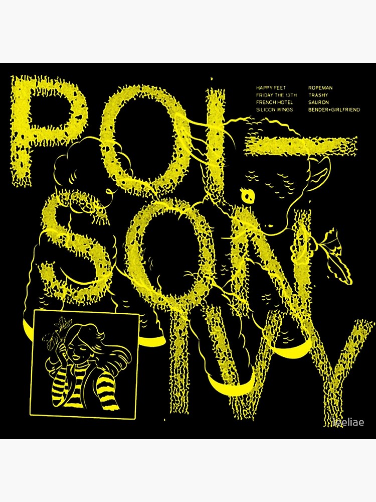 "yung lean poison ivy" Poster for Sale by leeliae | Redbubble