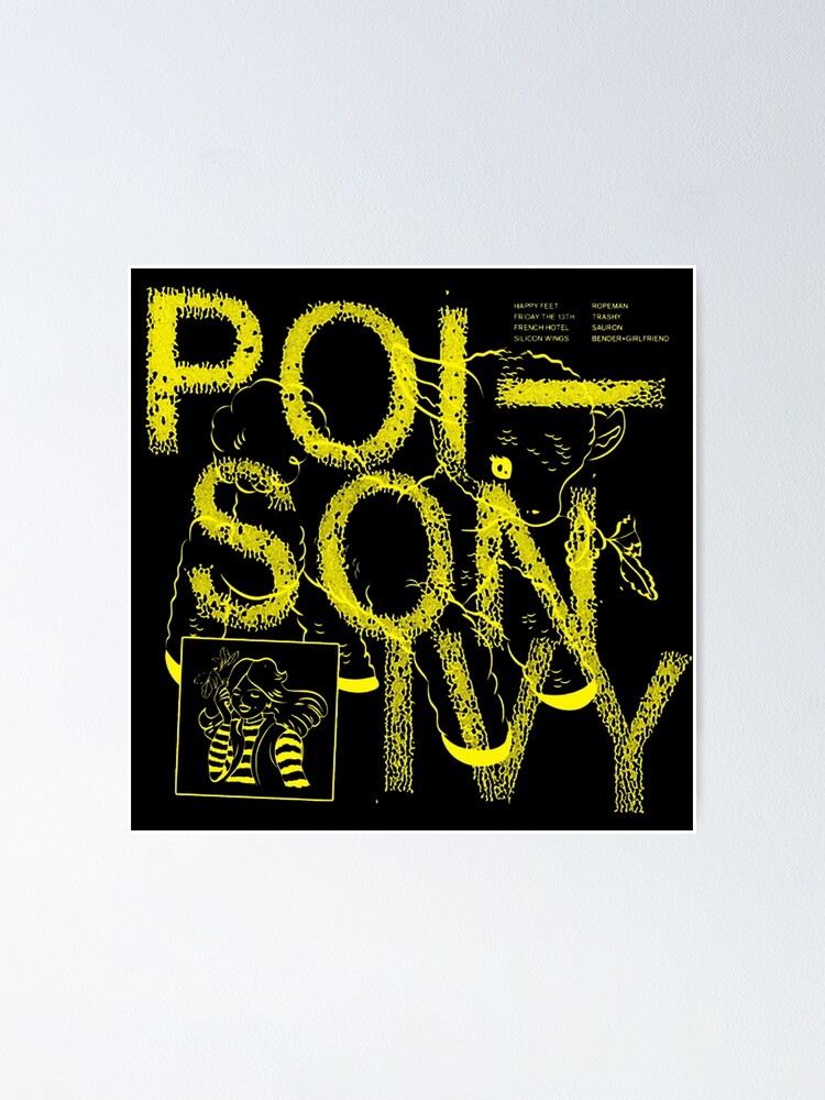 "yung lean poison ivy" Poster for Sale by leeliae | Redbubble