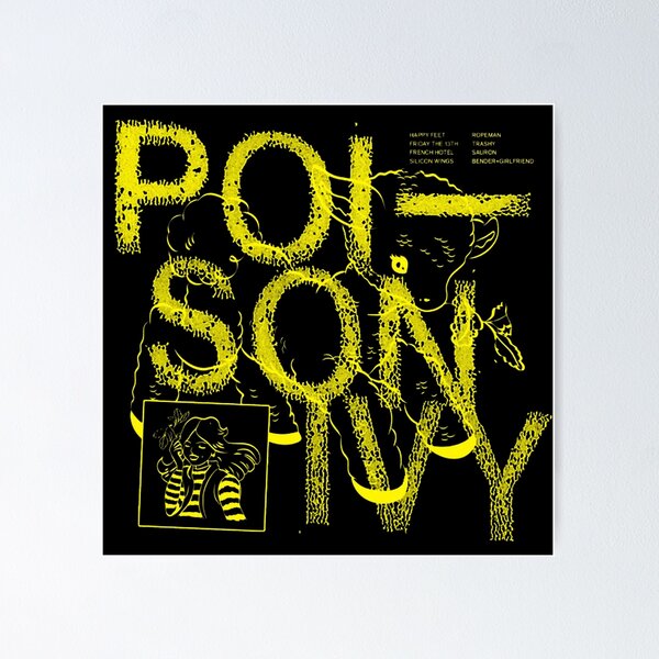 "yung lean poison ivy" Poster for Sale by leeliae | Redbubble