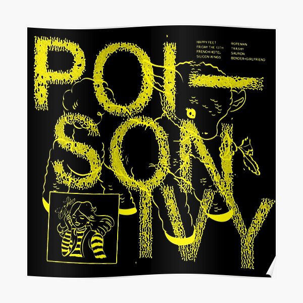 "yung lean poison ivy" Poster for Sale by leeliae | Redbubble