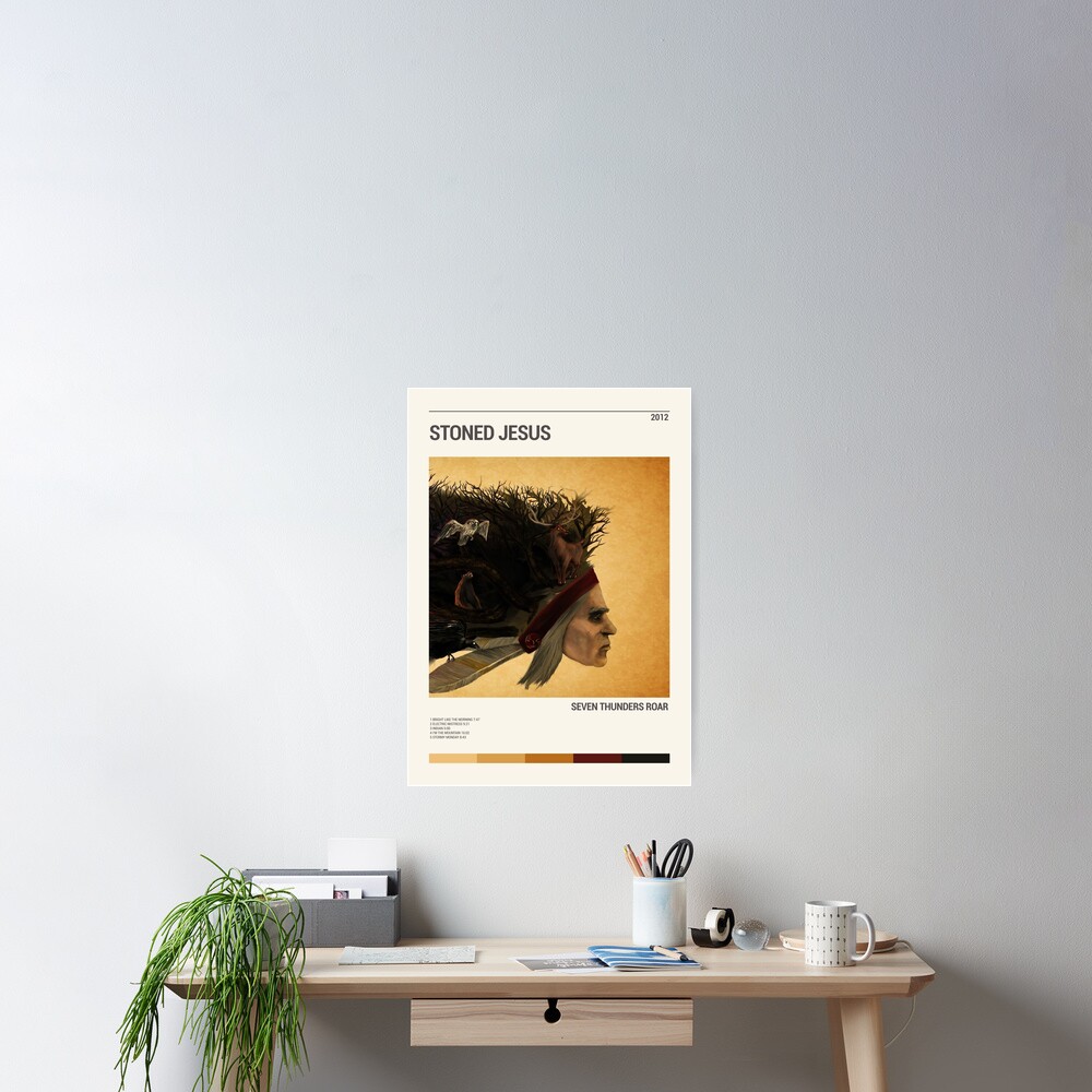 "STONED JESUS band SEVEN THUNDERS ROAR album Cover STONED JESUS ...