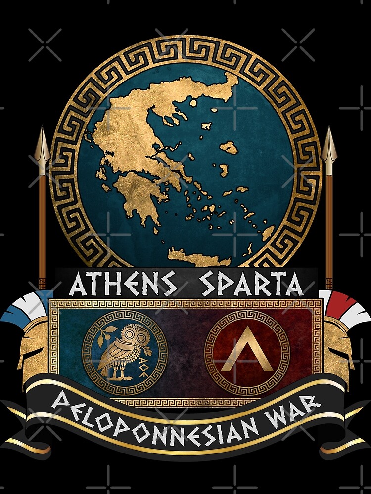 Ancient Spartan War Flag