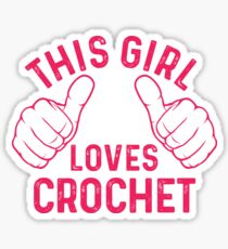 Crochet: Stickers | Redbubble