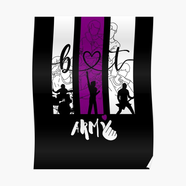 "BTS army" Poster for Sale by khawasArts | Redbubble