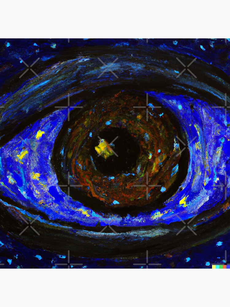 "Starry Night | Eye | Vision | Aesthetic | Dreamy " Sticker for Sale by ...