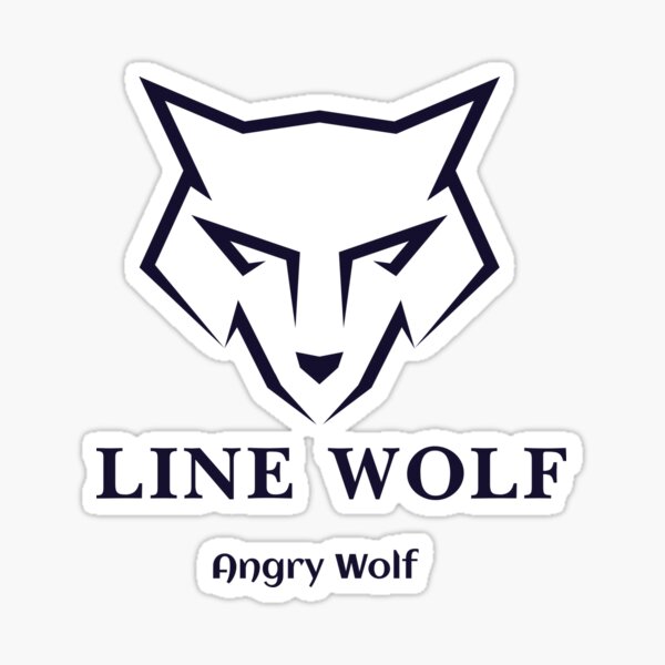 "Angry Logo " Sticker for Sale by SoldeAndRemise | Redbubble